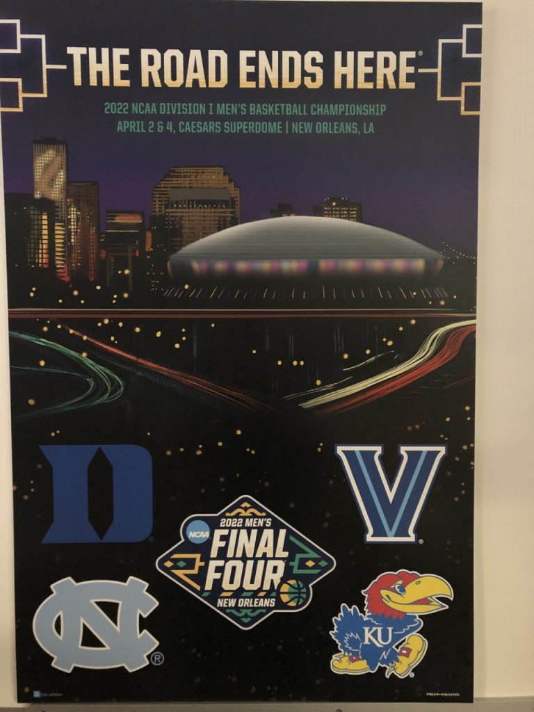 Final Four 2022 NCAA Men's Basketball Poster - Framewoods Gallery
